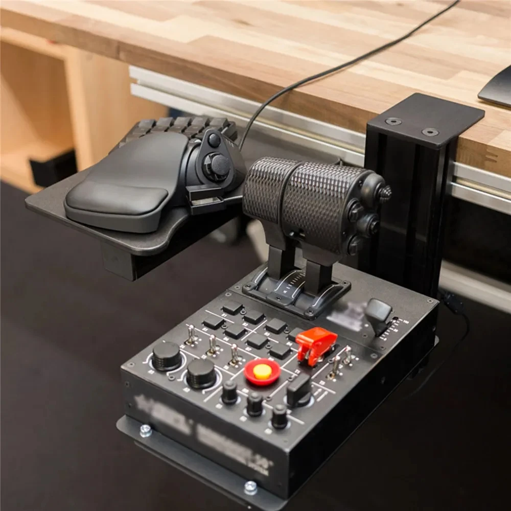 Mouse-Keyboard-Tray-Metal-Mount-For-THRUSTMASTER-Hotas-X56-VKB-Flight ...