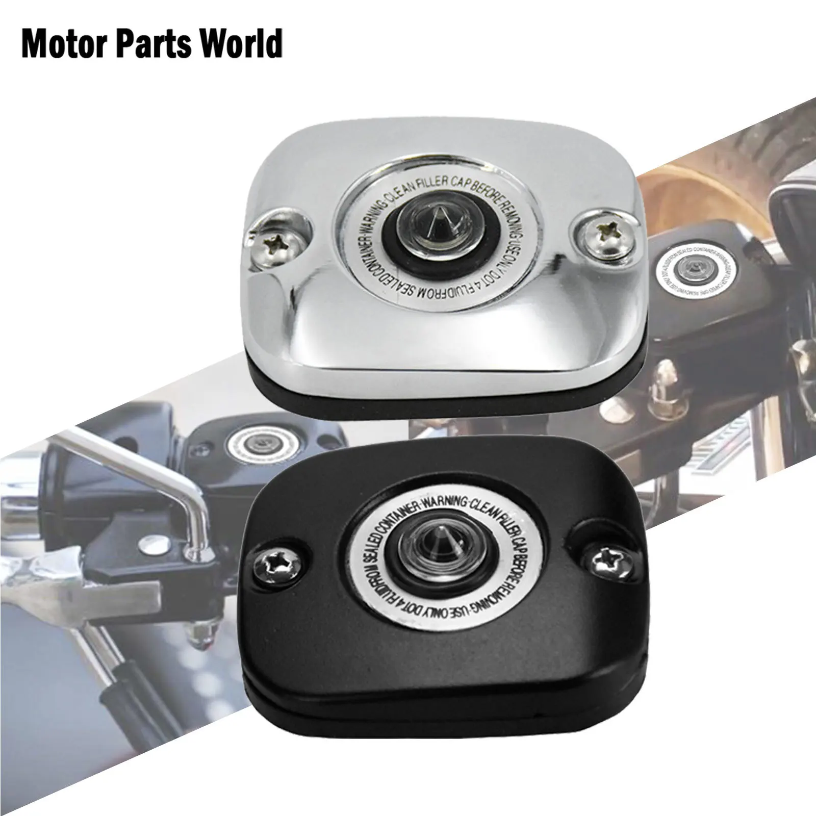 Motorcycle-Brake-Master-Front-Cylinder-Cover-For-Harley-Sportster-XL883 ...