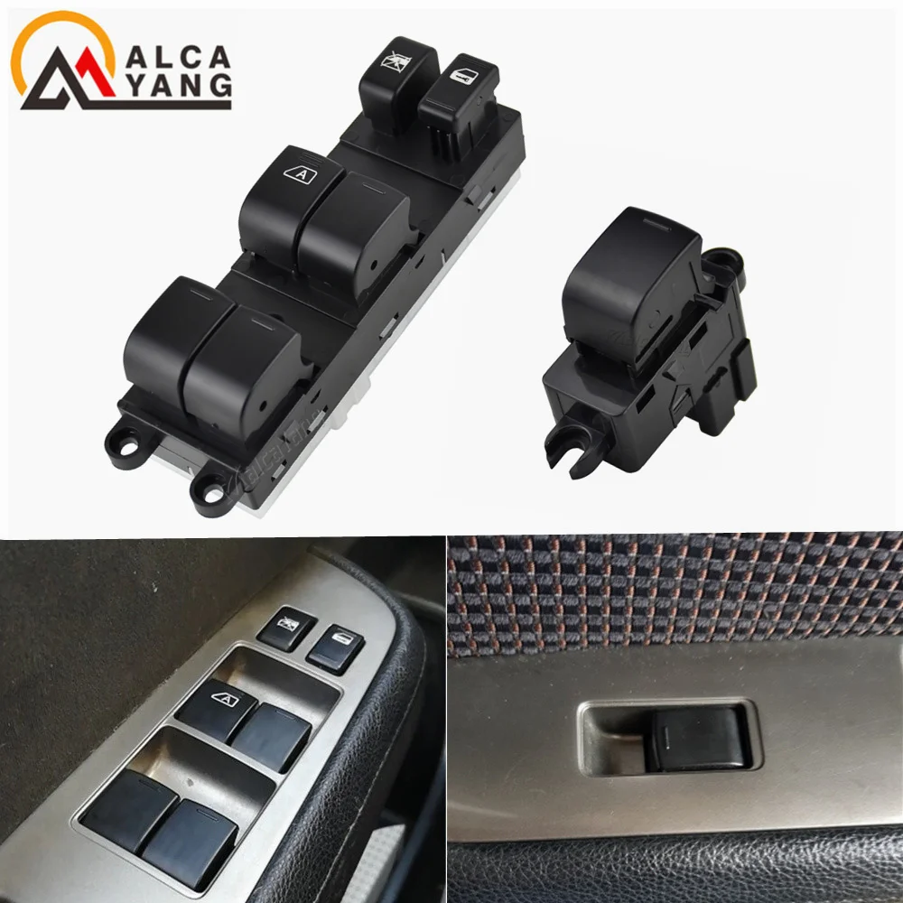 25411-ax010 25401-ed500 Power Window Master Switch For Nissan Tiida C11 ...