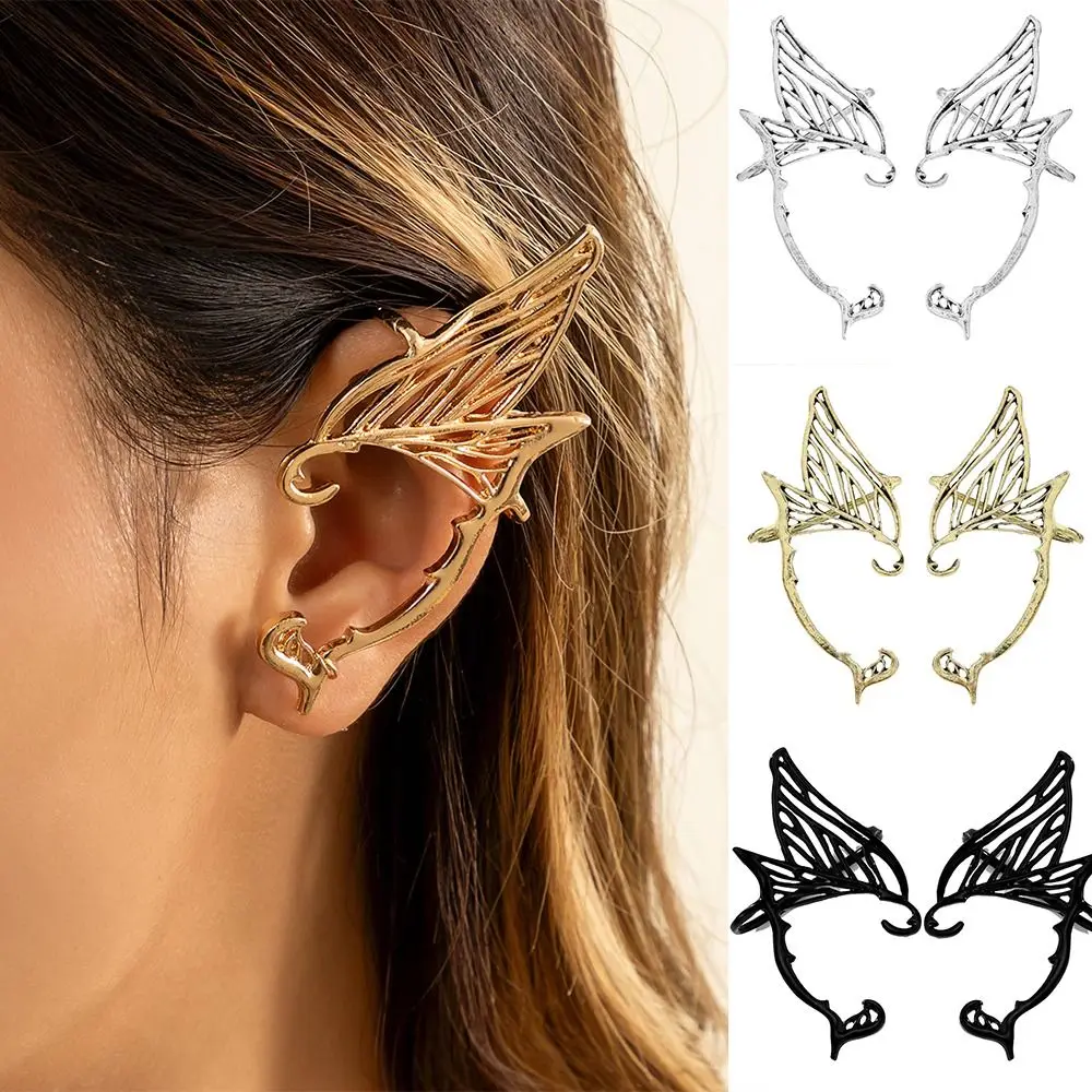 Alloy-Elf-Ear-Clip-Cute-Ear-Hook-Antique-Gold-Color-Single-Side ...