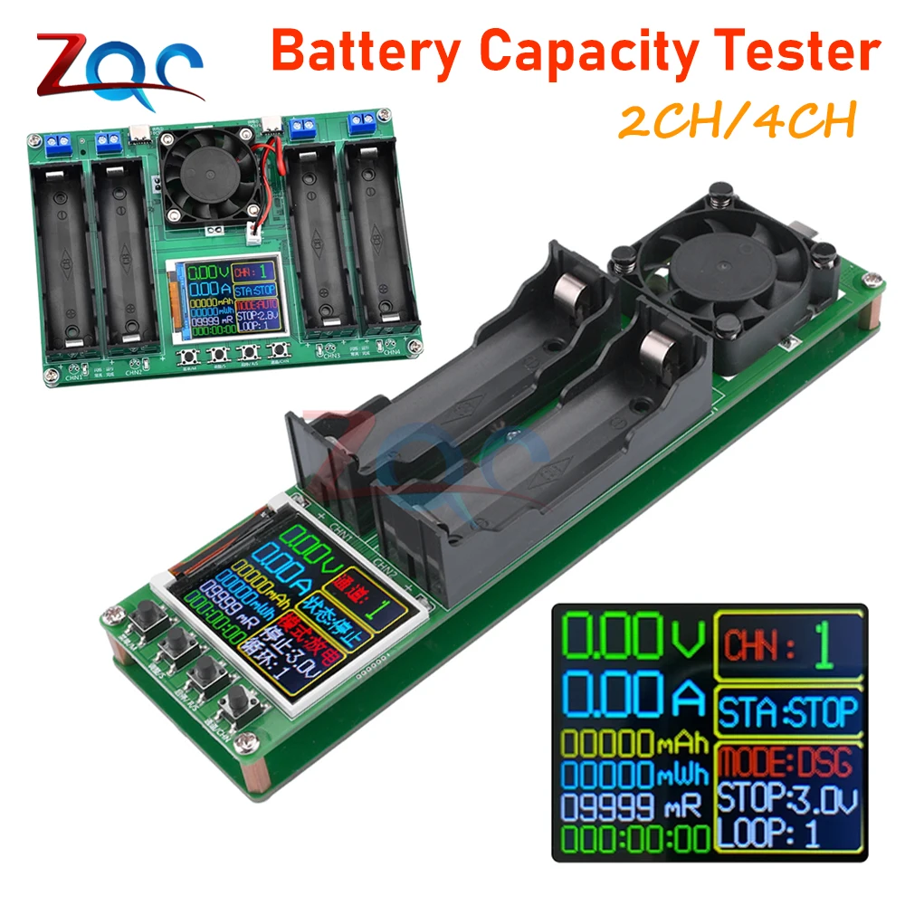 2-4CH-Battery-Capacity-Internal-Resistance-Tester-Type-C-Lithium ...