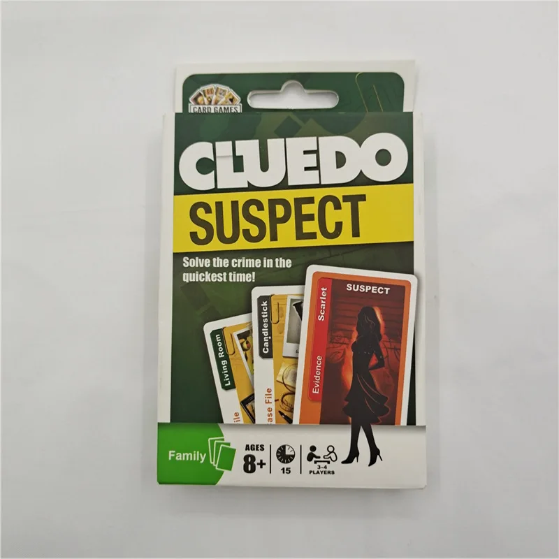 Clue Game Card