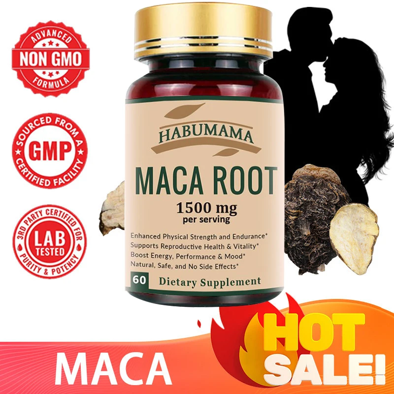 American-Maca-Ginseng-Capsule-60-Tablets-100-Pure-Non-GMo-Supports ...