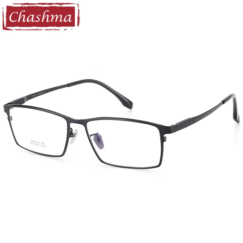 150-Wide-Men-Titanium-Optical-Frame-Prescription-Crystal-Super-Quality ...
