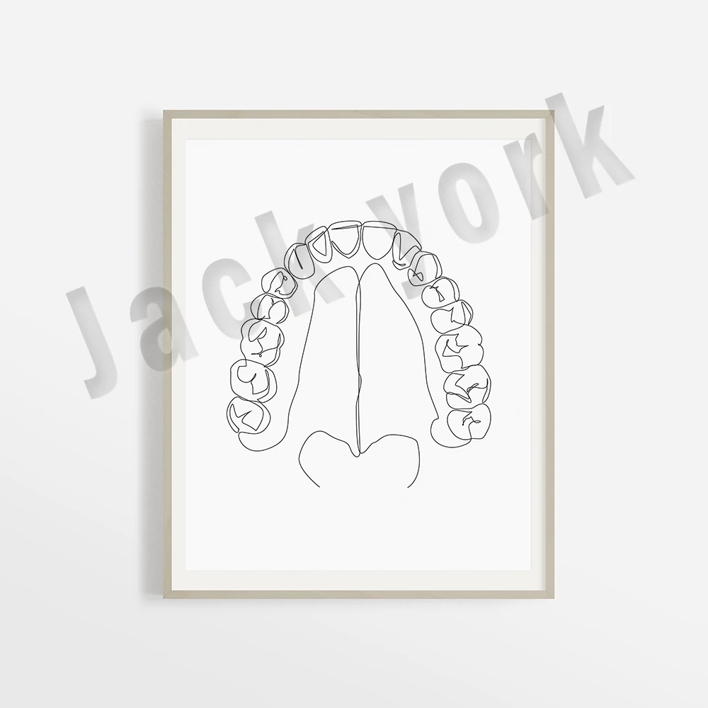 Molar Tooth Drawing