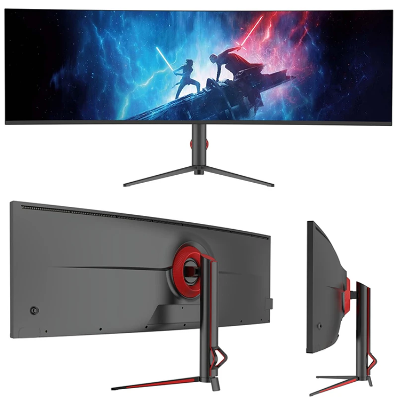 49-Inch-5K-monitor-144HZ-ultra-wide-32-9-curved-IPS-lifting-desktop ...