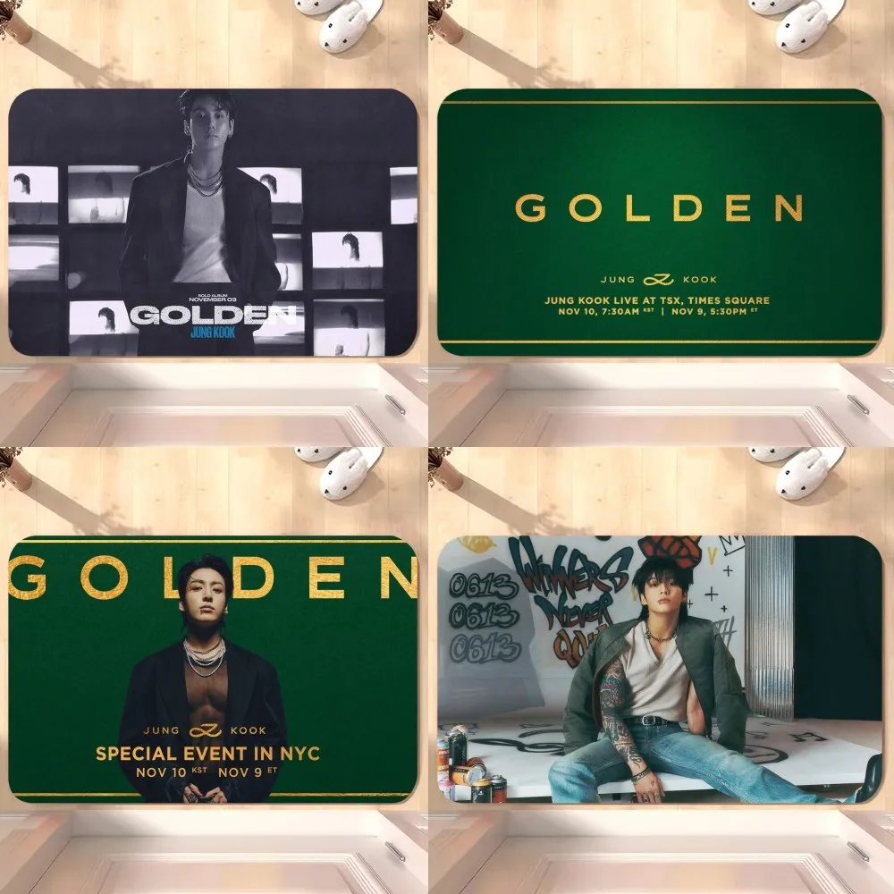 Singer-J-Jung-K-Kook-GOLDEN-Floor-Mat-Bedroom-Kitchen-Door-Bath-House ...