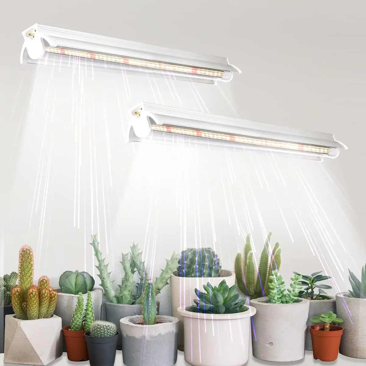 T Plant Growth Lamp Spotlight Tube T5 Full-Spectrum Light Source LED ...