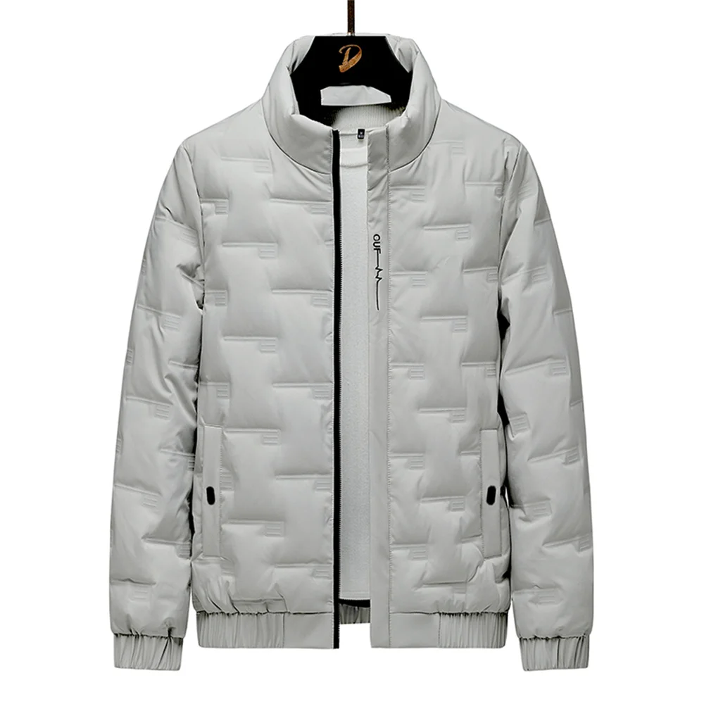 8XL Large size White Duck Down Winter Fat Jacket Men Windproof Plus ...