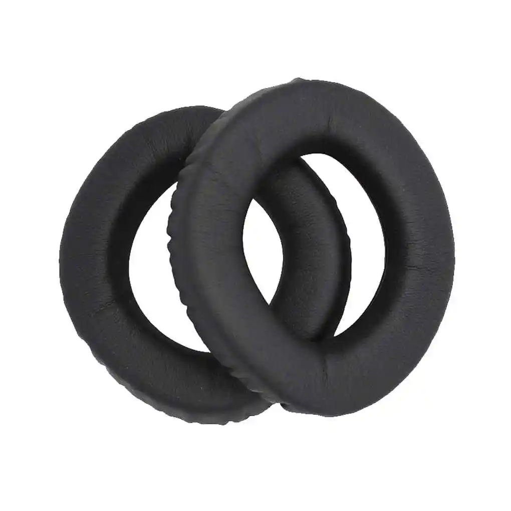 Round-Ear-Pads-Sponge-Earshield-Cushions-Leather-Headphone-Cover ...