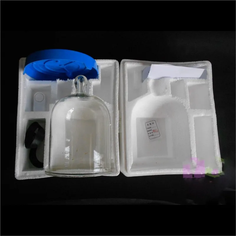 Vacuum Hood Suction Disc Bell in Vacuum Laboratory Jar Glassware Sound ...