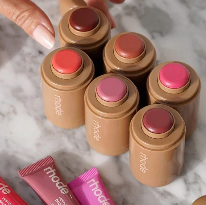 L-piz-labial-de-moda-colorete-Rhode-labio-y-mejilla-doble-uso-duradero ...