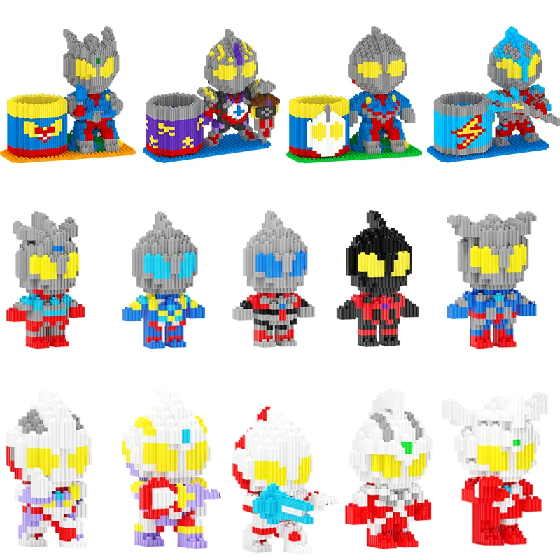 Anime-Characters-Pen-Holder-Block-Children-s-Puzzle-Three-dimensional ...