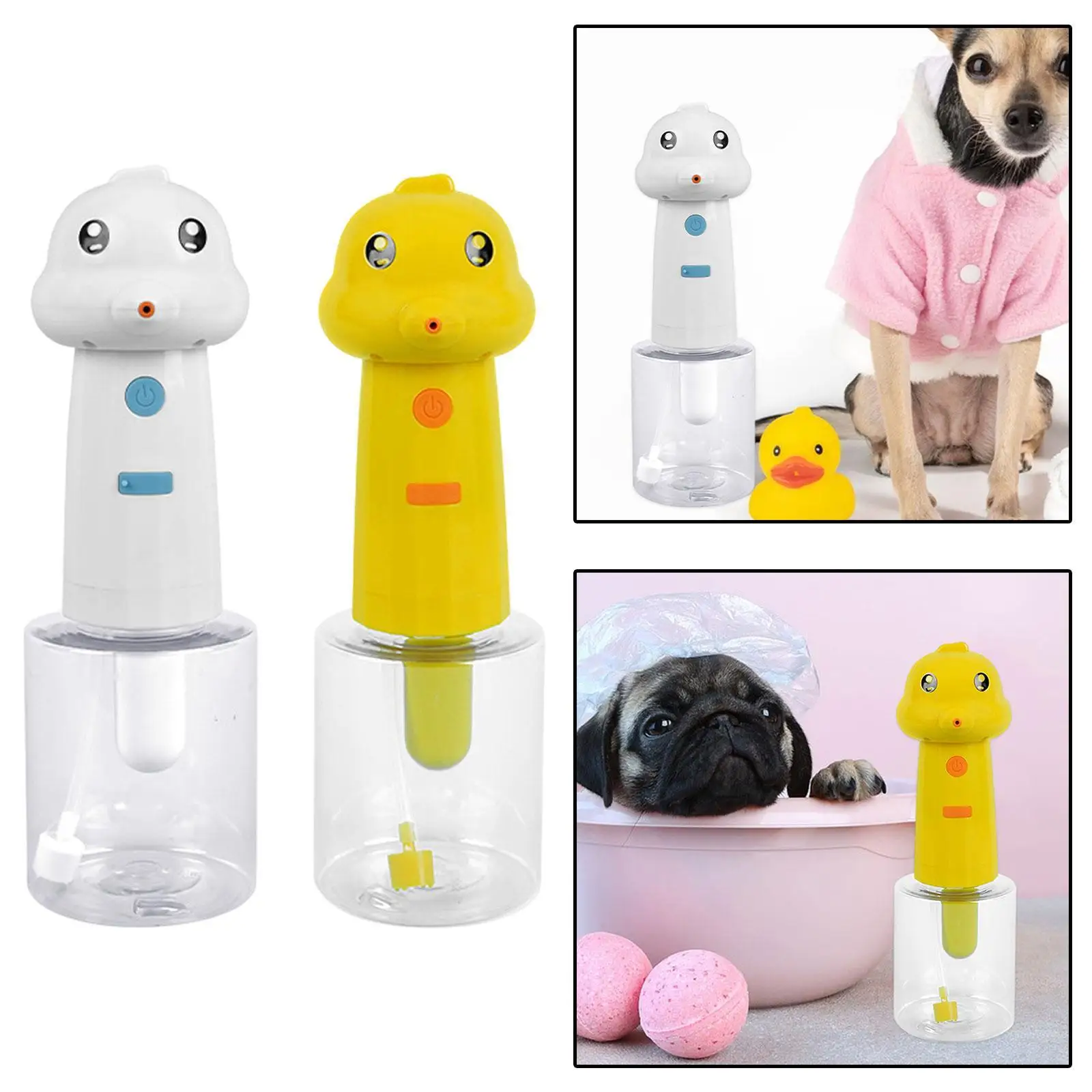 Electric Pet Foam Sprayer Machine Portable Dog Bath Tool, Adjustable ...