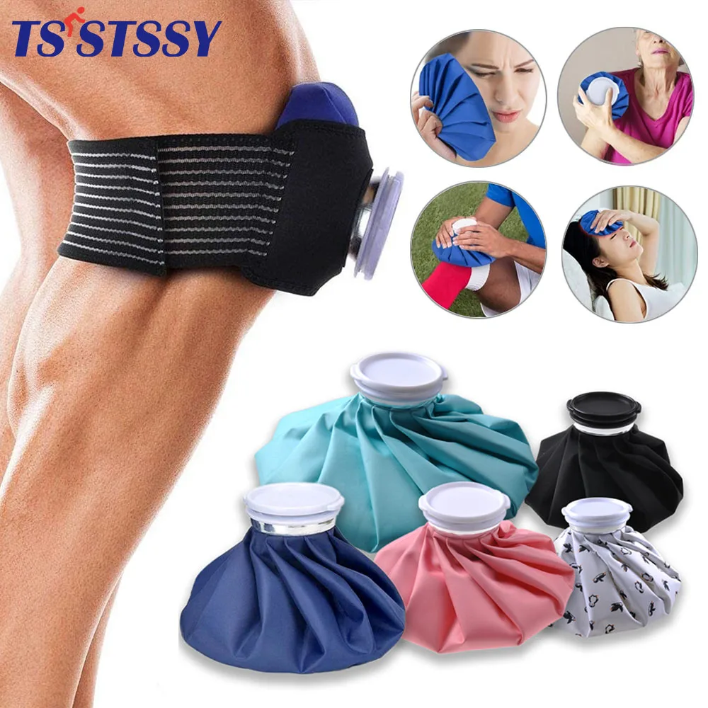 Reusable-Ice-Cold-Pack-Ice-Bag-Hot-Water-Bag-with-Elastic-Wrap-Bandage ...