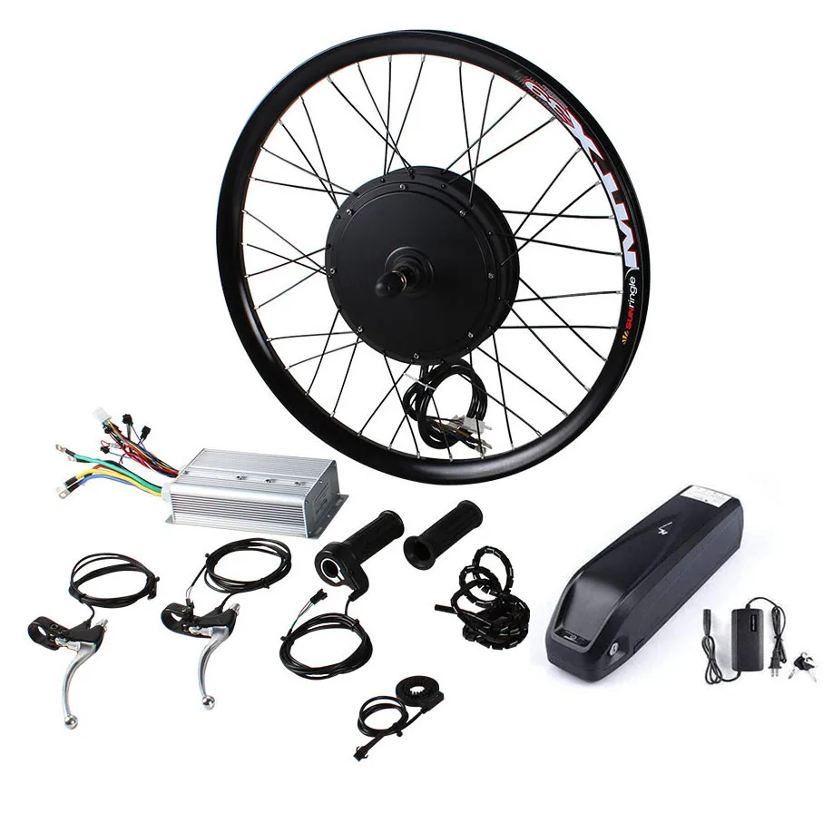Fat-Tire-Ebike-Conversion-Kit-1000w-With-Battery-electric-bicycle-kit ...