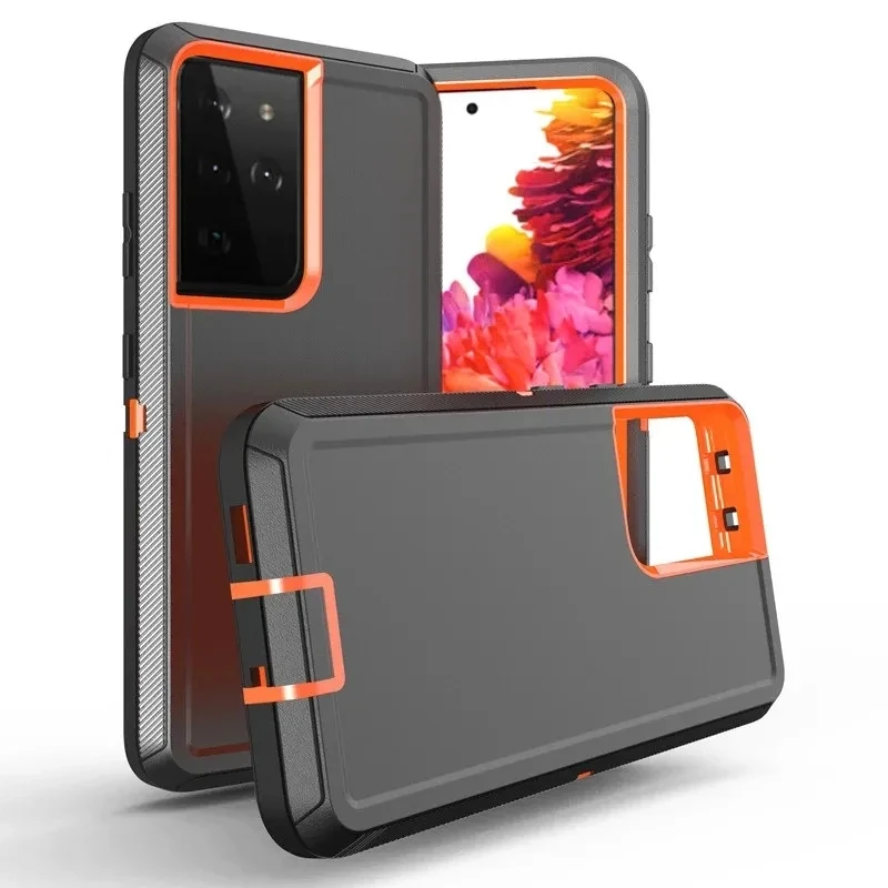 3 IN1 For Samsung Galaxy S23 S22 S21 S20 ULTRA S10 S8 S9 Plus Note 20 ...