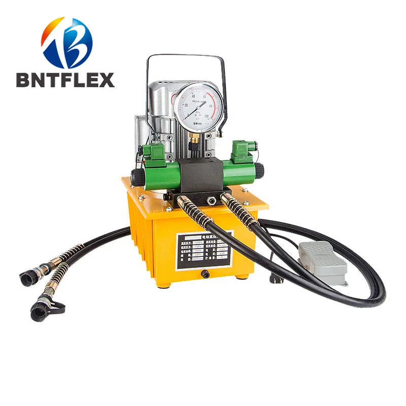 380v 1.5kw High Pressure Electric Hydraulic Pump 700c Large Tonnage Two ...