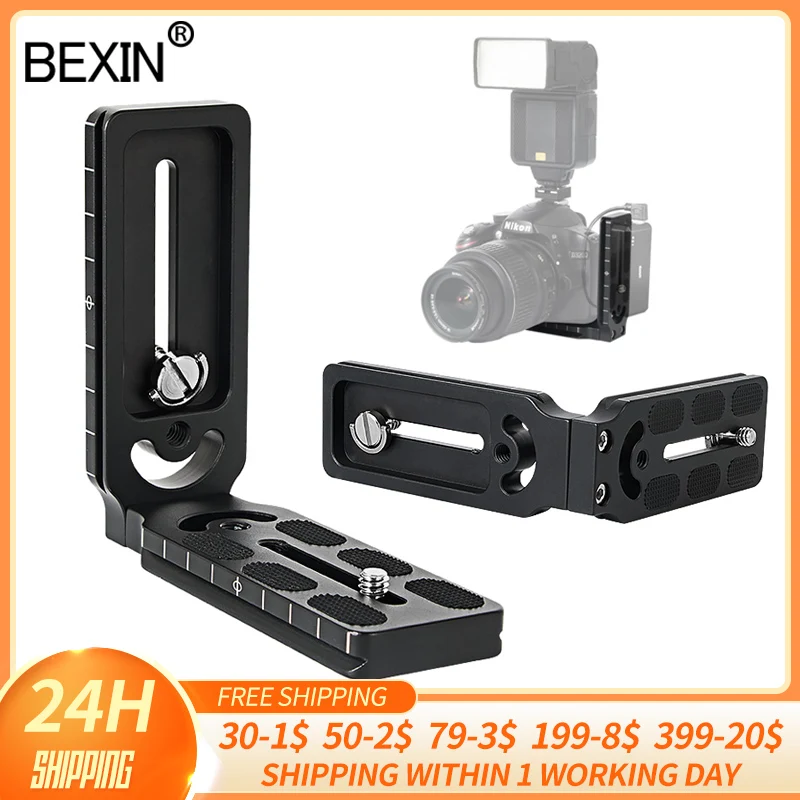 Camera Universal L Plate Quick Release Plate Camera Mount L Bracket ...