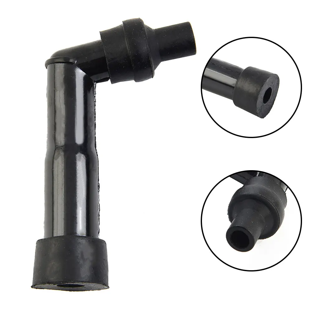 1x-Vehicle-Motorcycle-Black-10-12mm-Motorcycle-Spark-Plug-Cap-Resistor ...