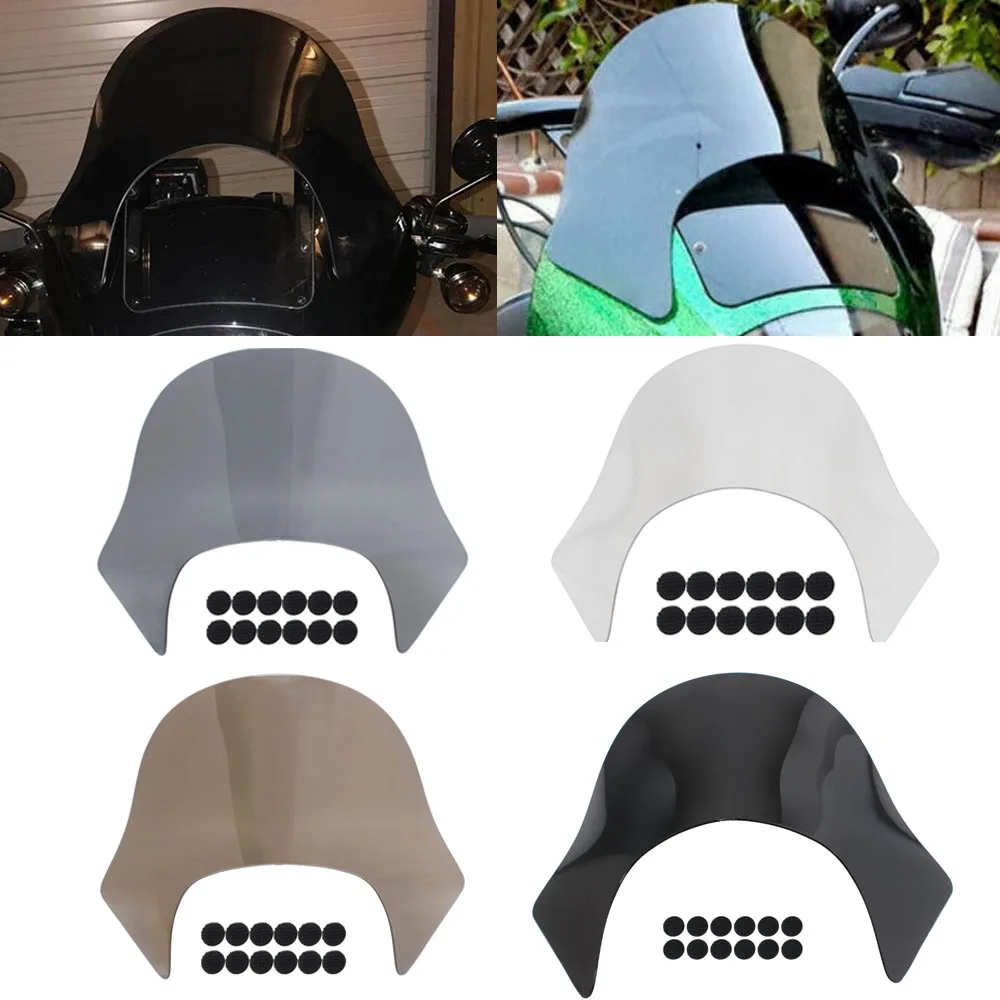 Motorcycles Front Fairing Lip Windshield Windscreen Shield Wind ...