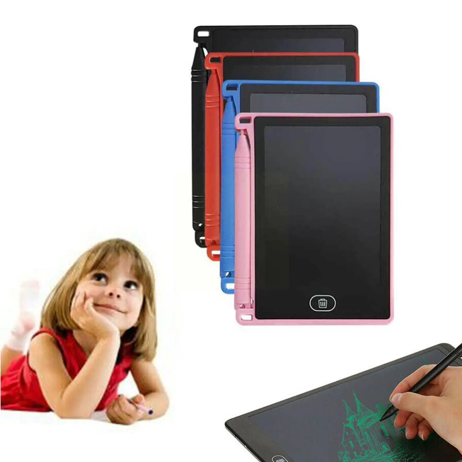 4-4-inch-Drawing-Toys-Fashion-Classic-Lcd-Ewriter-Paperless-Pad-Board ...
