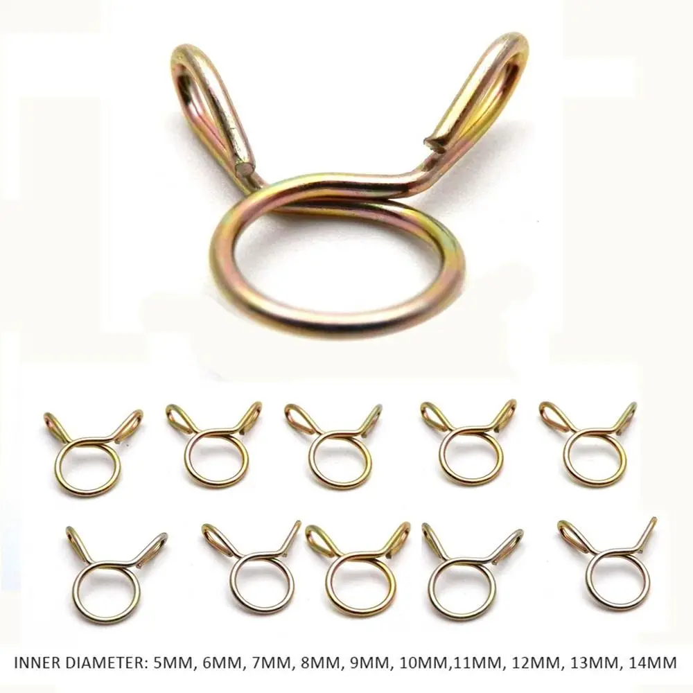 10Pcs-5-31mm-Spring-Hose-Clamp-Fuel-Tube-Water-Pipe-Motorcycle-Scooter ...