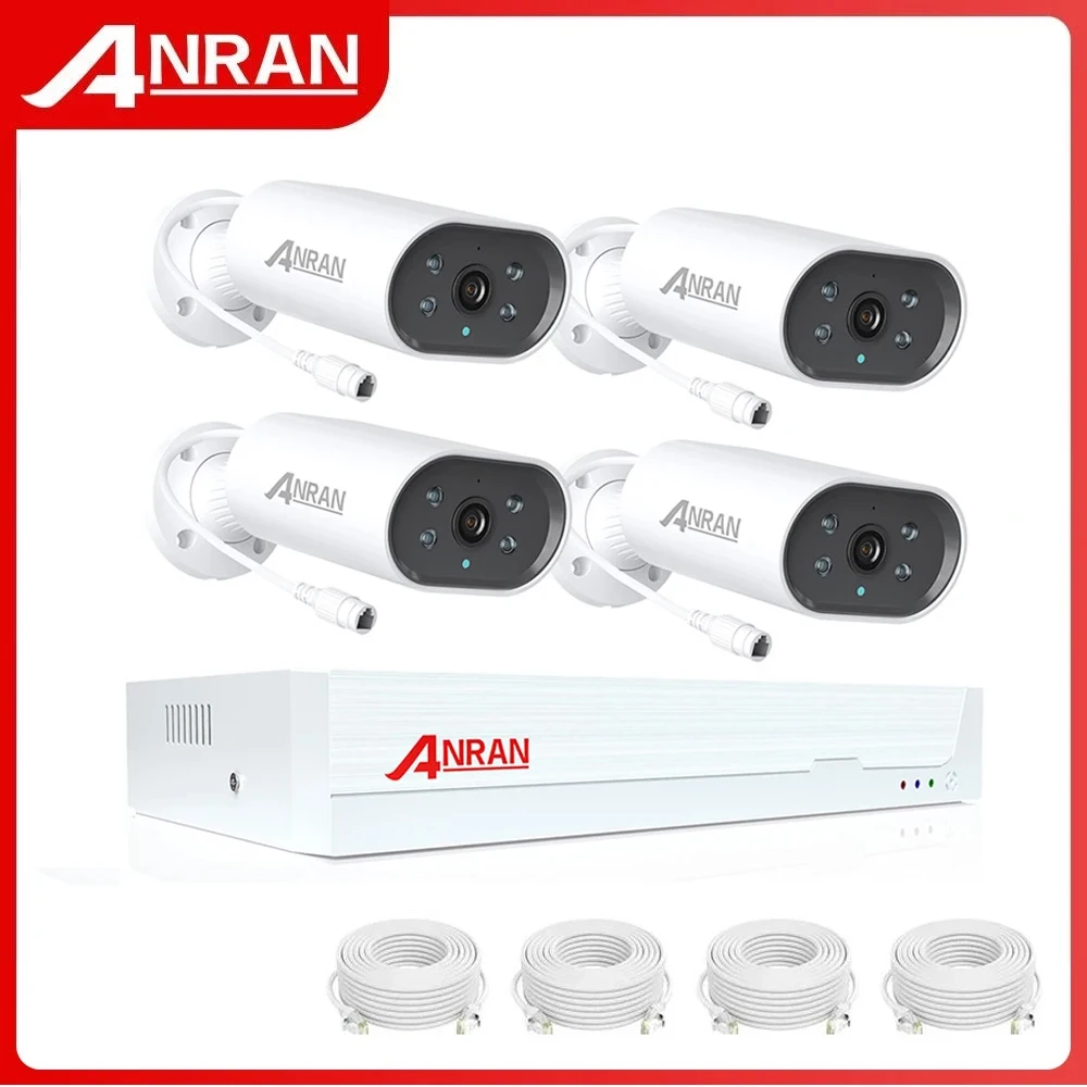 ANRAN-5MP-PoE-Video-Surveillance-IP-Camera-System-4CH-NVR-Recorder ...
