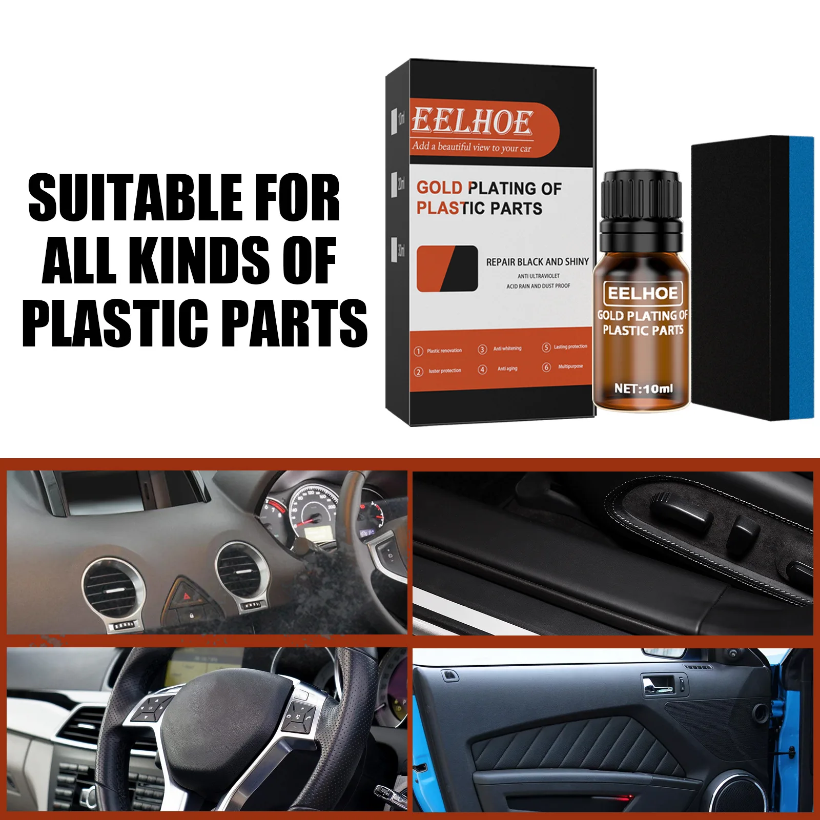 Car Plastic Liquid Crystal Plating Liquid Car Dashboard Interior ...