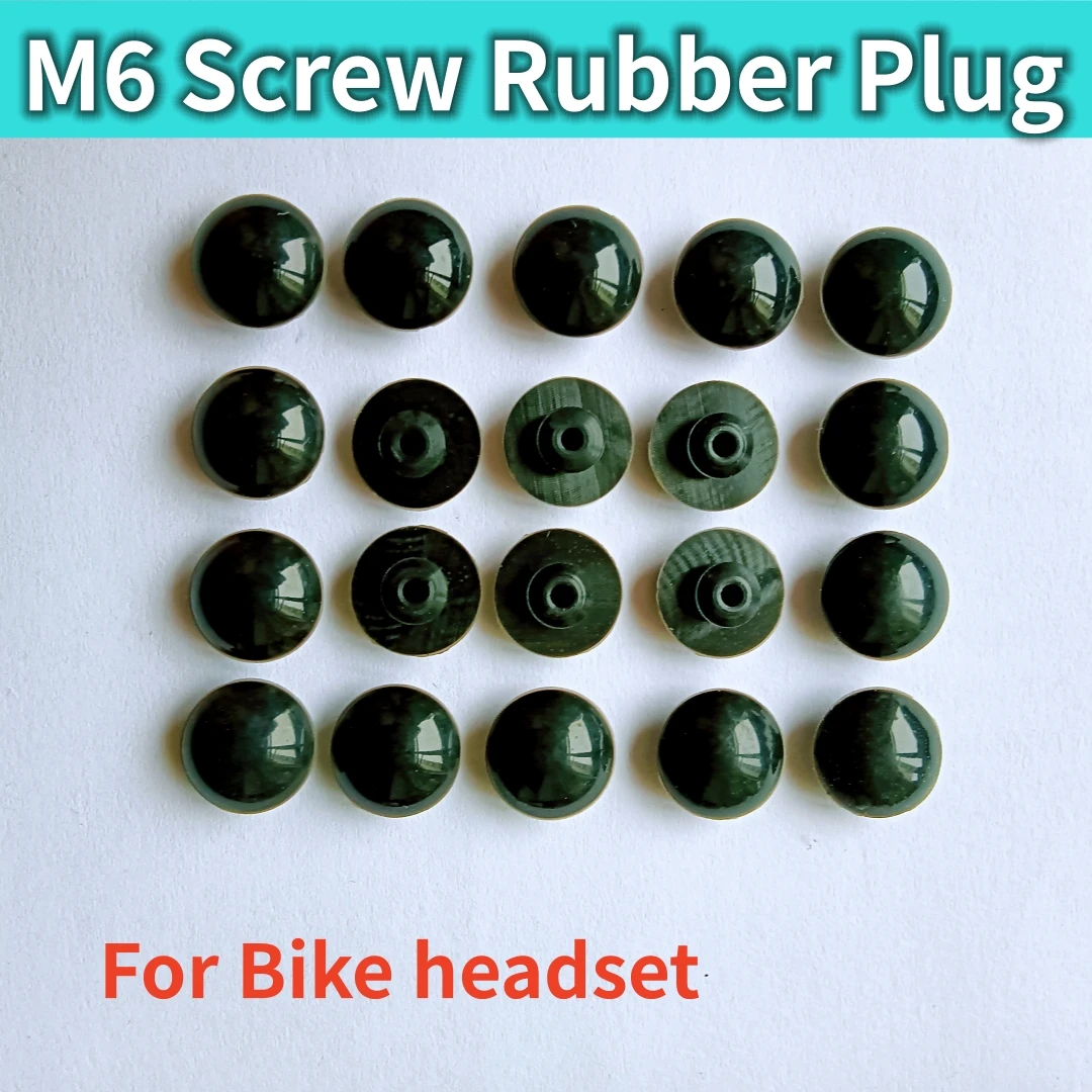 10pcs-Rubber-Material-Waterproof-M6-Screw-Dustproof-Outdoor-MTB-Bike ...