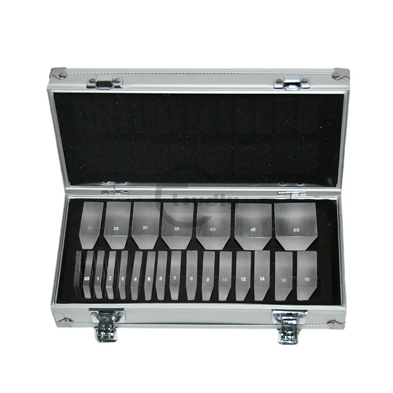 China Ophthalmic Instruments 23 Pcs Loose Prism Set For Optometry With ...