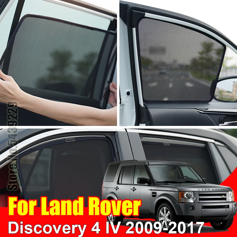 For-Land-Rover-Discovery-4-IV-2009-2017-Car-Window-SunShade-UV ...