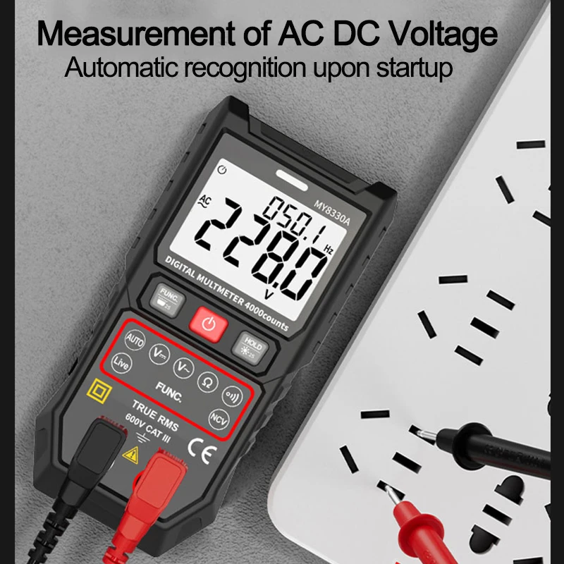 Smart-Digital-Multimeter-Professional-Non-Contact-AC-DC-Voltage ...