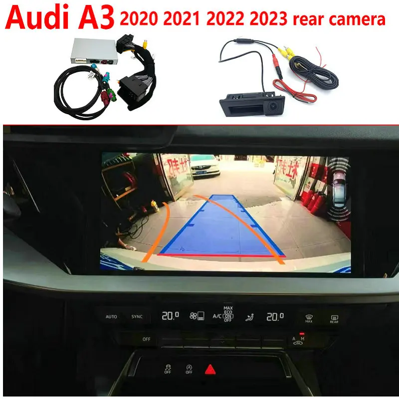 Rear Camera For Audi A3 2020 2021 2022 2023 Dynamic Guideline Reverse ...