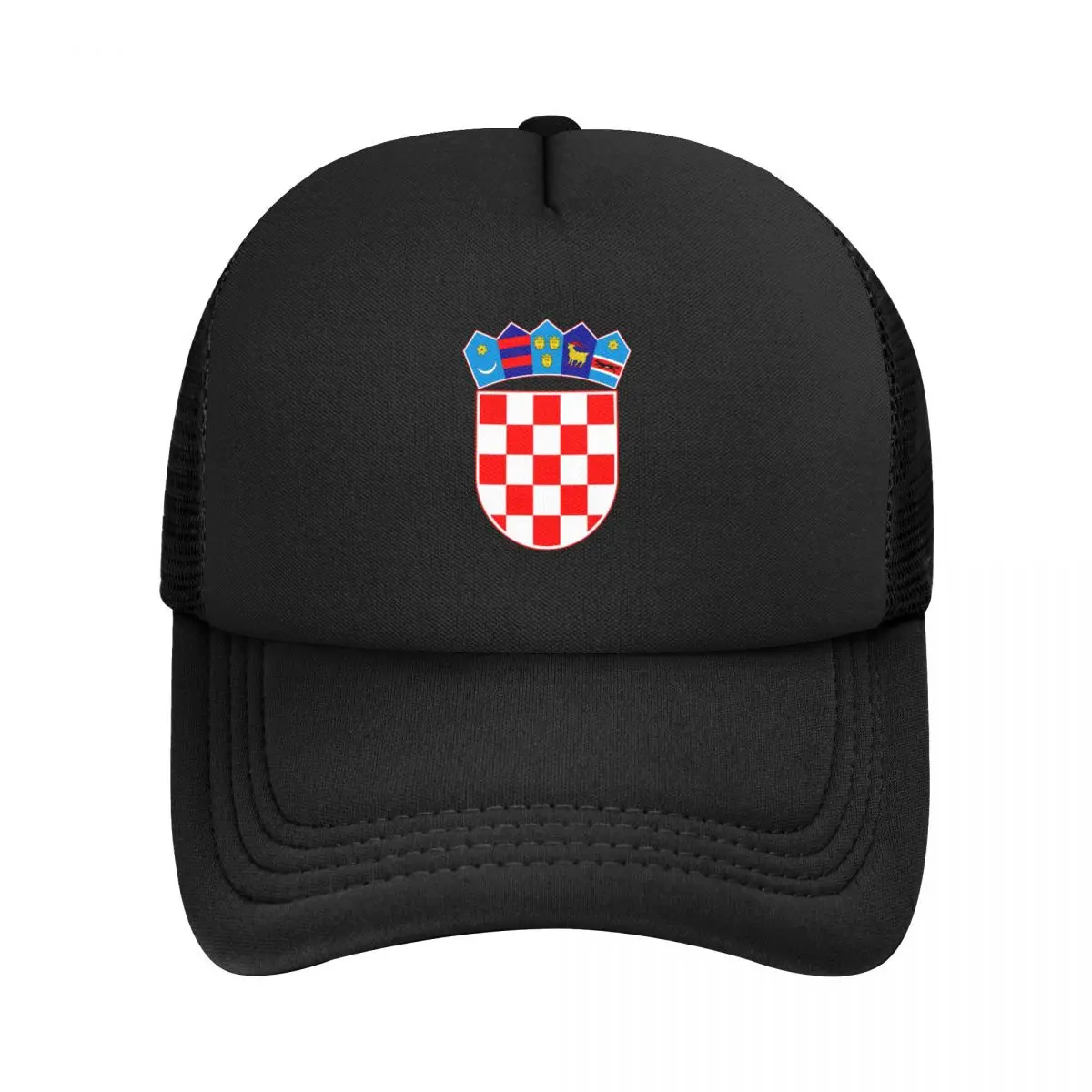 Fashion-Coat-Of-Arms-Of-Croatia-Trucker-Hat-Men-Women-Custom-Adjustable ...