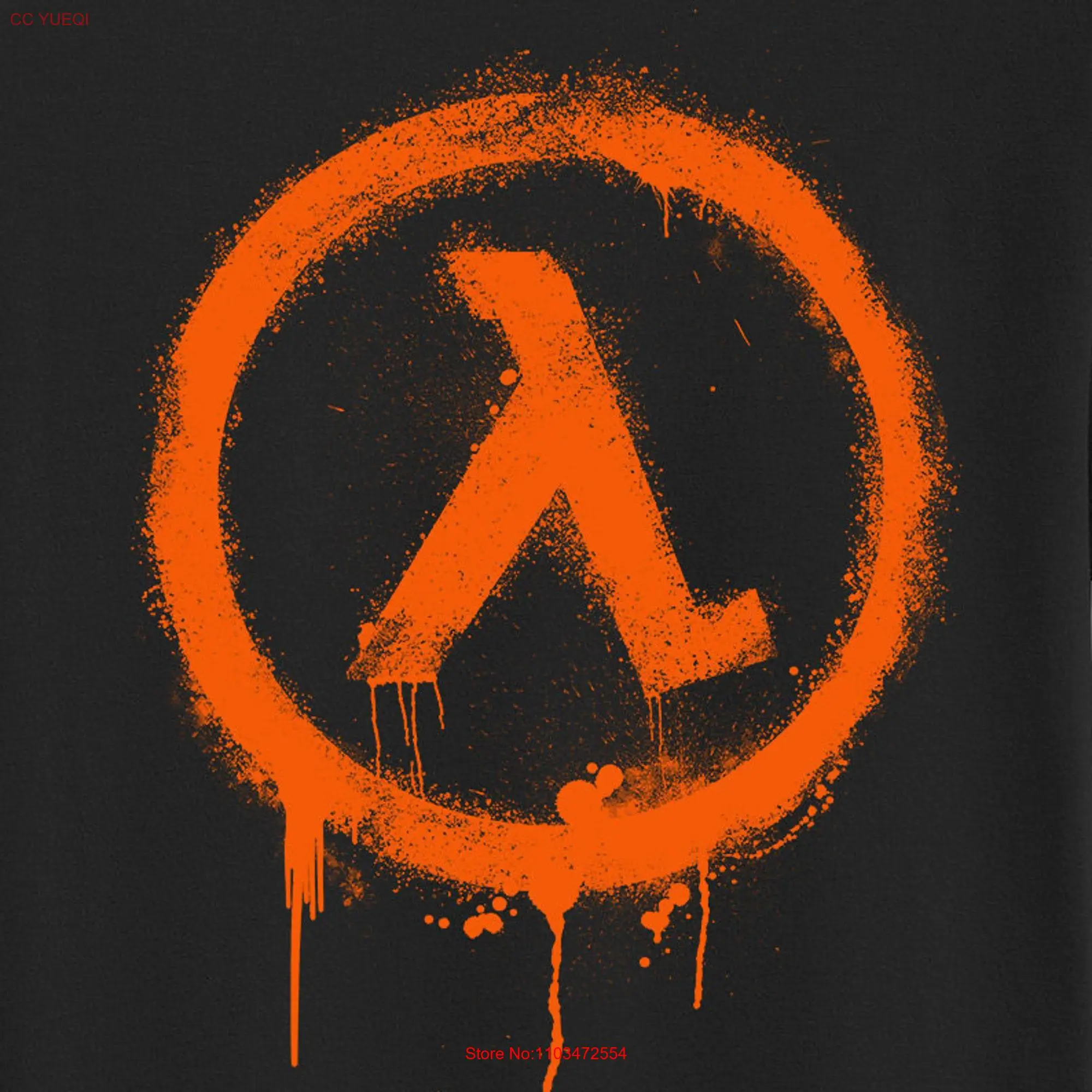 Rise Shine T Shirt Half life retro gaming gordon freeman spray paint ...