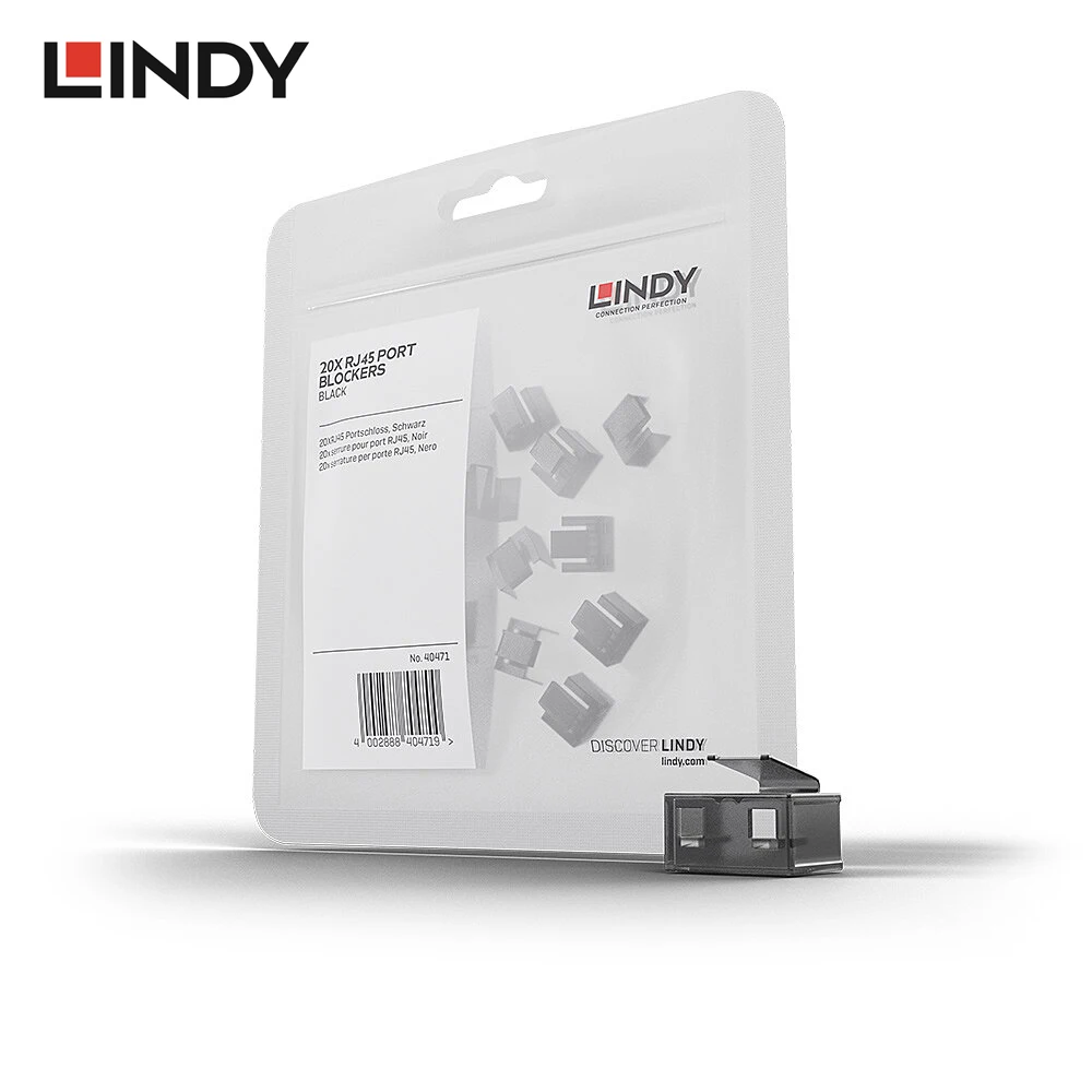 LINDY RJ45 Port Blocker X 20 Pieces (Tanpa Kunci) Network Port Locks ...
