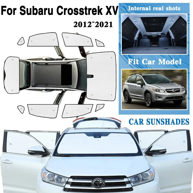 Car-Sunshades-Covers-For-Subaru-Crosstrek-XV-2012-2021-GP-GT-Sun ...