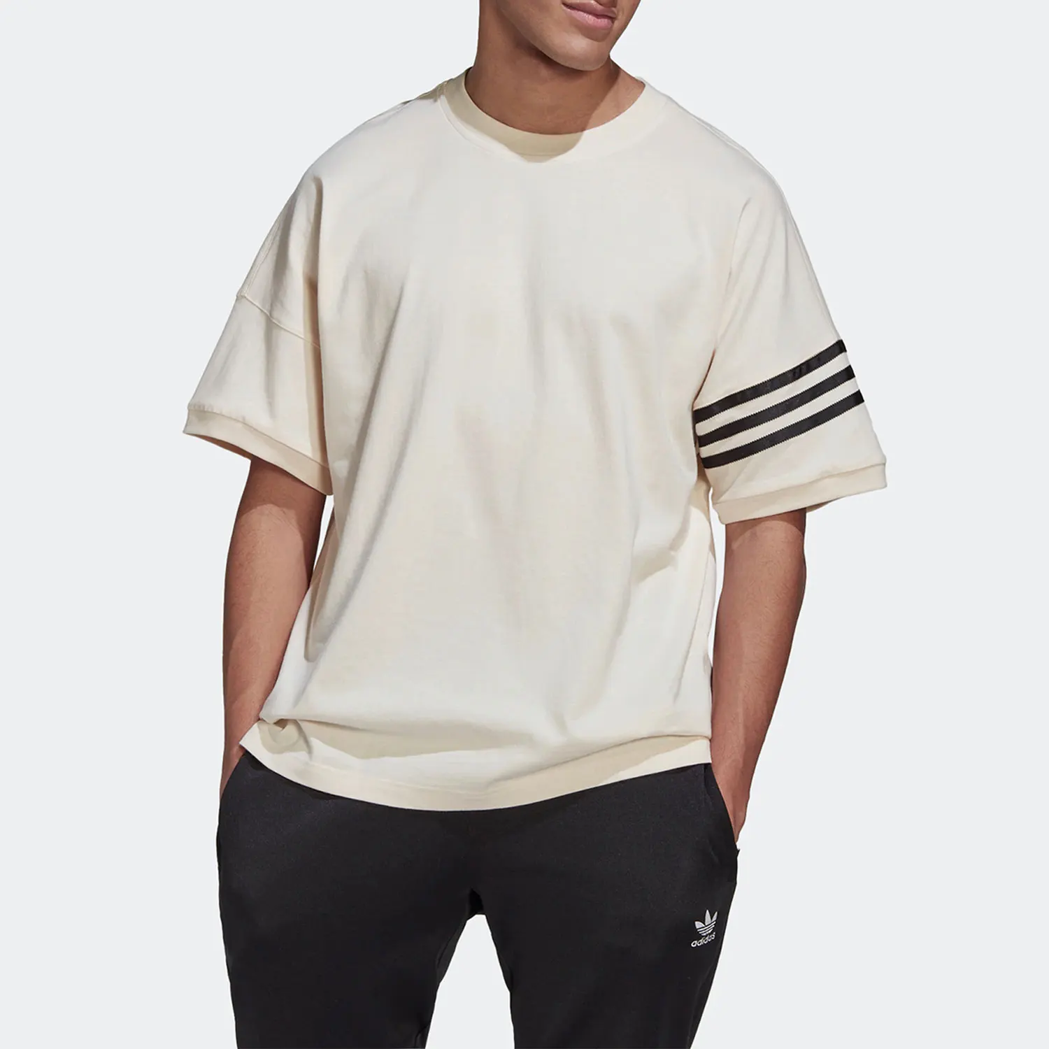 Adidas Originals Men's Simple Loose Casual Sport T-Shirt HM1874 ...
