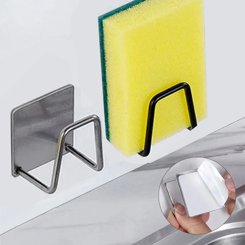 Kitchen-Sponge-Storages-Sink-Drain-Drying-Rack-Shelf-Toilet-Bathroom ...