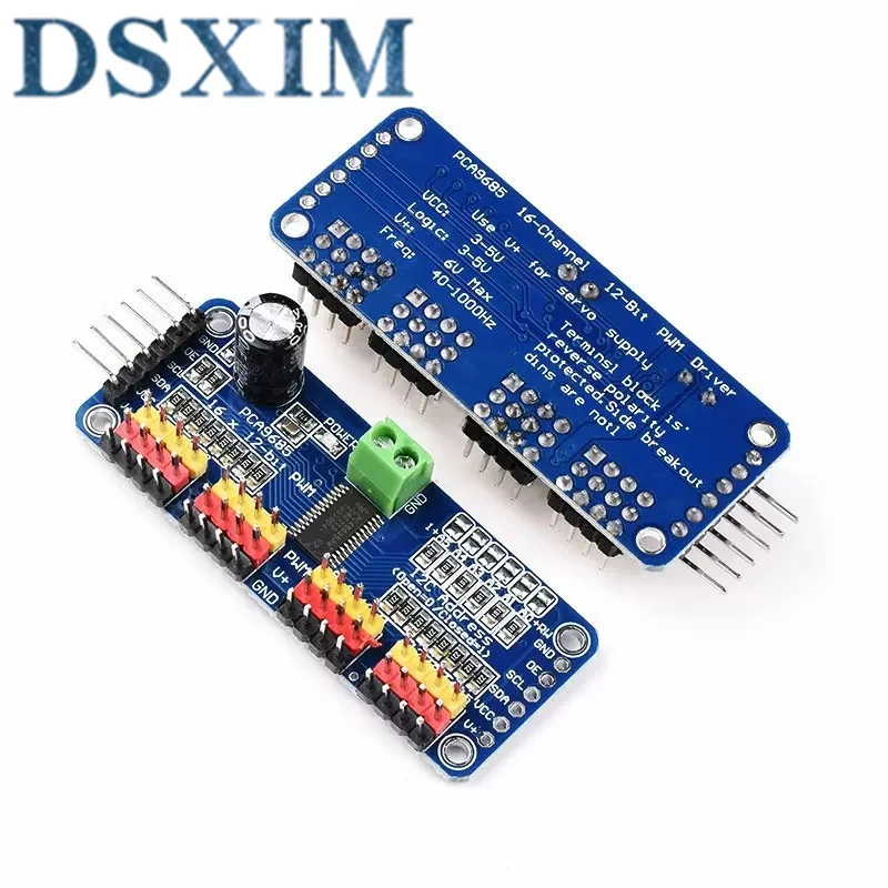 1Pcs-PCA9685PW-16-Channel-12-Bit-PWM-Servo-Shield-Driver-I2C-Interface ...