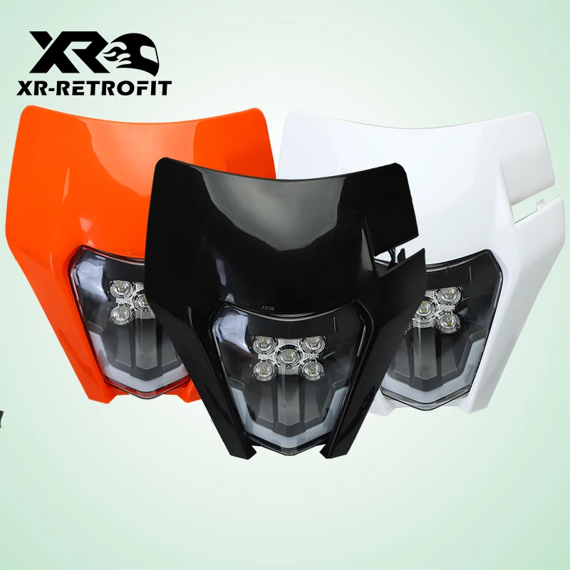 Motorcycle-Headlight-12V-LEDFairing-E8-Emark-Headlamp-for-KTM-SX-SX-F ...
