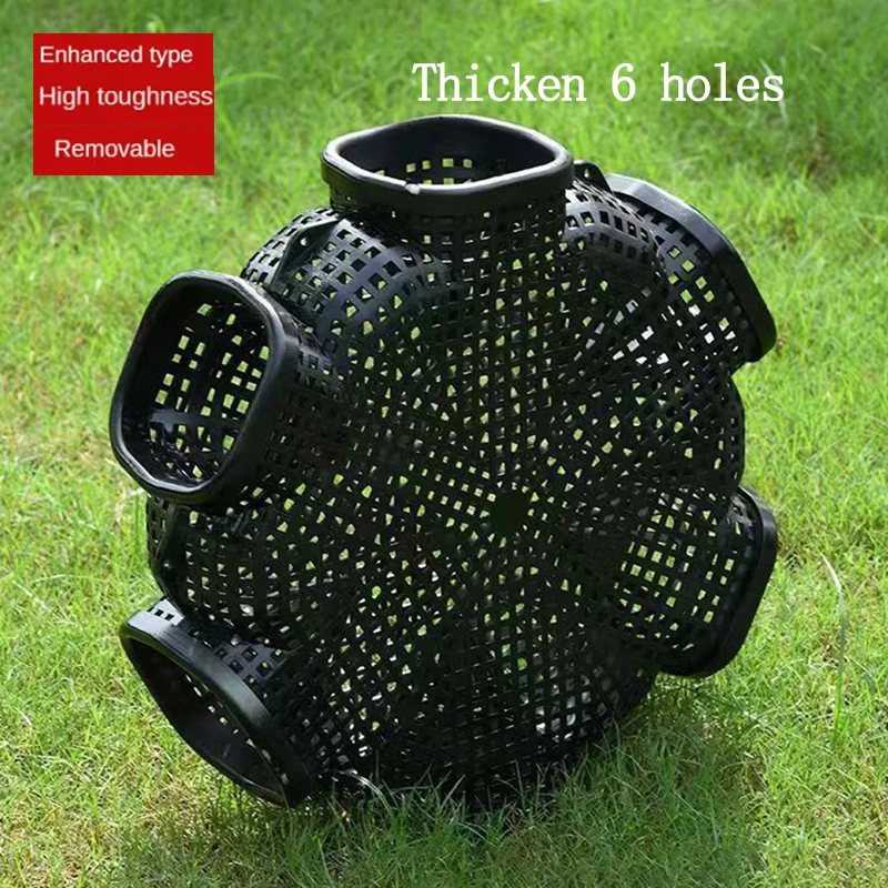 Eel-Fishing-Cage-Upgraded-Plastic-Shrimp-Trap-Cage-6-Hole-3-Hole-Catch ...