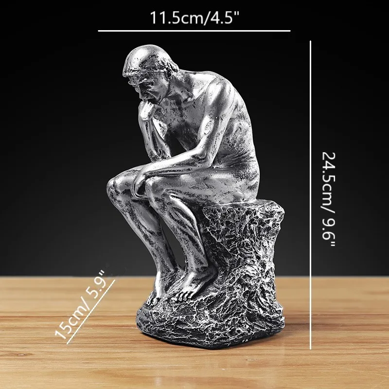 The Thinker Statue Drawing