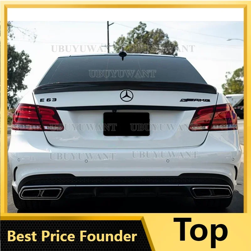 Use-For-Benz-E-Class-W212-Spoiler-2008-2015-Year-Sedan-4-door-Glossy ...