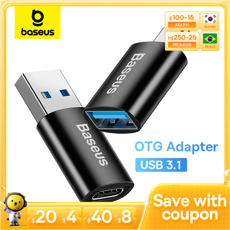 Baseus-USB-3-1-Adapter-OTG-Typ-C-zu-USB-Adapter-Buchse-Konverter-F-r ...