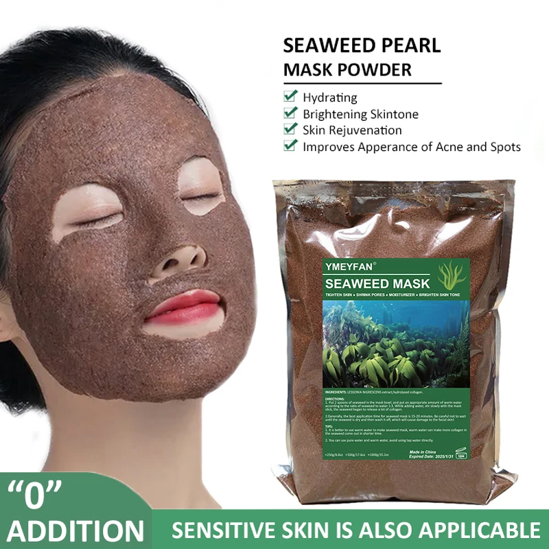 Natural Algae Seed Seaweed Mask For Whitening Peeling Mask Nano Pure ...
