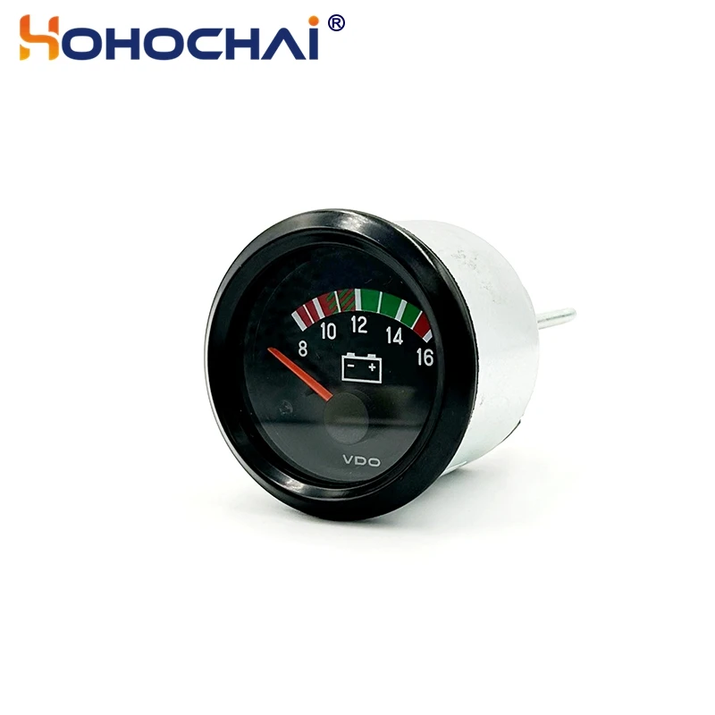 12V/24V VDO Voltmeter Diesel Generator Set Accessories Voltage Meter 8 ...