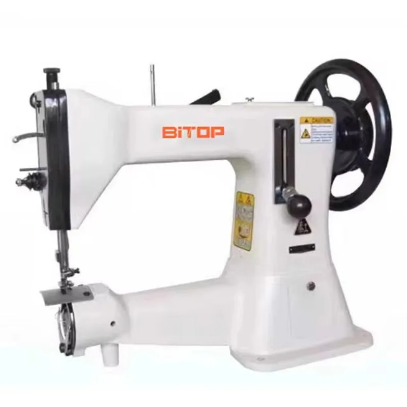 BT5-1B Cylinder Bed Compound Long Arm Leather Feed Heavy Duty Leather ...