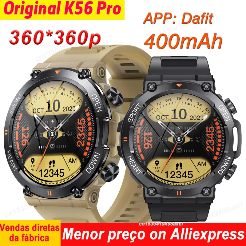 K56-Pro-Bluetooth-Sport-Smart-Watch-para-homens-400mAh-Long-Standby-1 ...